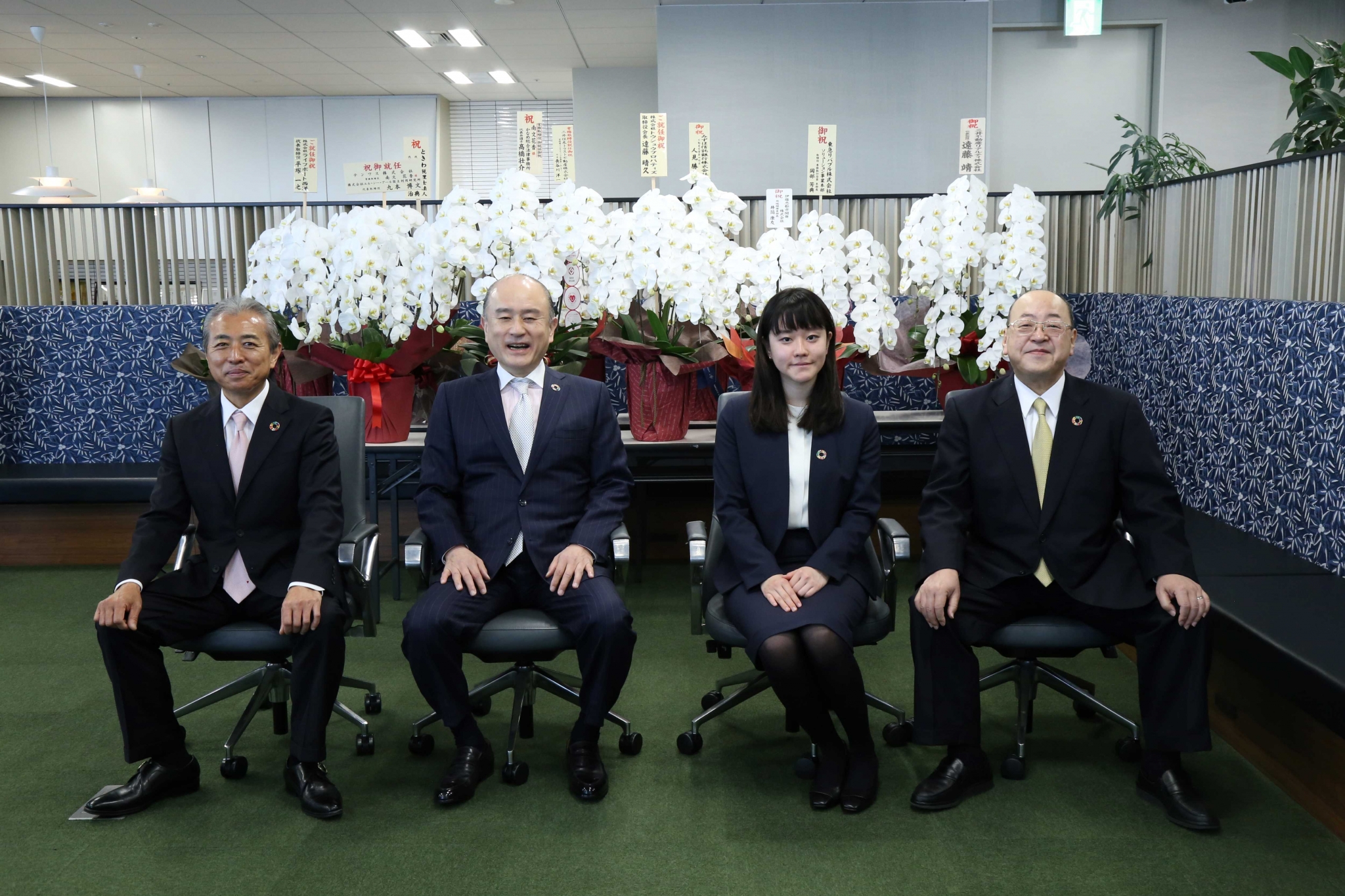 常務取締役就任式 ｜ テンワス株式会社 TEMWAS 不動産賃貸・売買事業