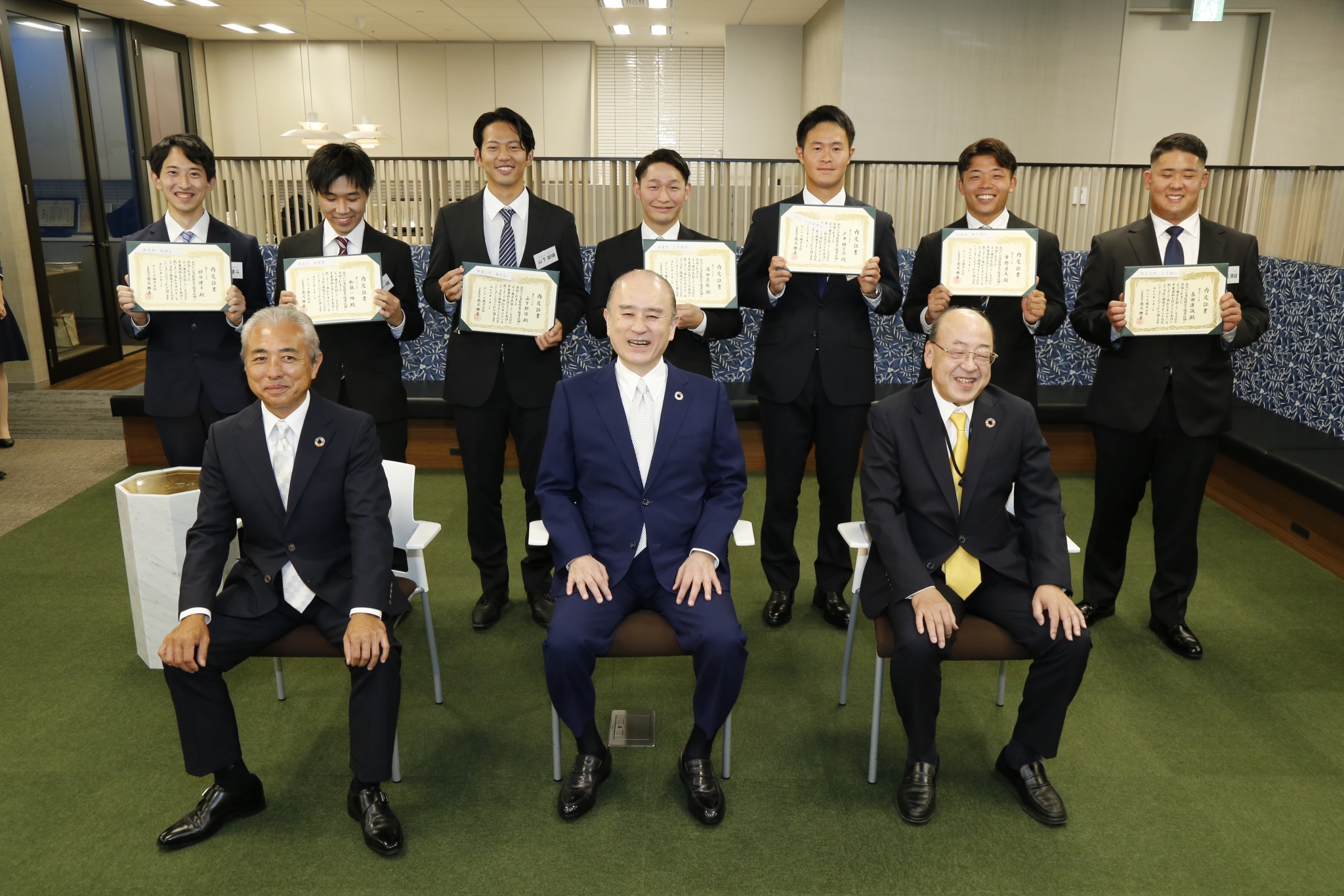 令和5年度新卒入社 内定式 ｜ テンワス株式会社 TEMWAS 不動産賃貸・売買事業